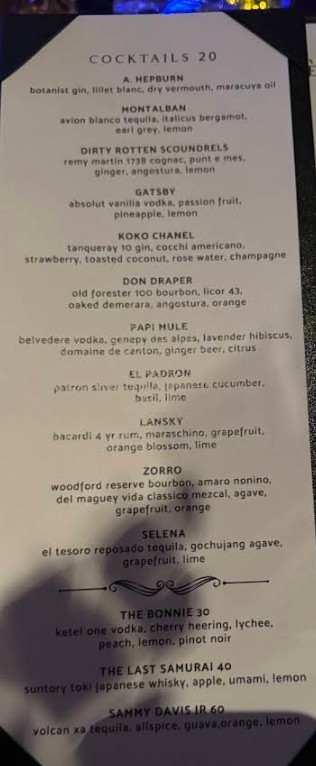 Papi Steak Las Vegas Restaurant Menu & Prices | Fontainebleau